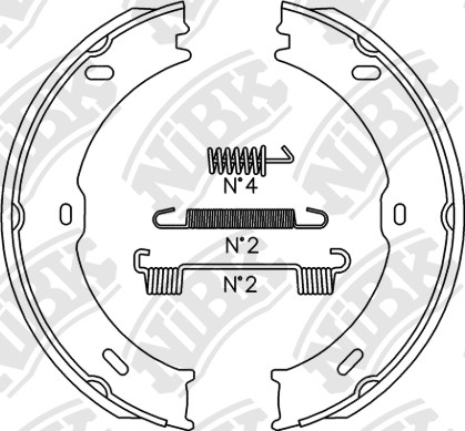 NiBK Brakes:: Application Cross Reference and Image for NiBK : BRAKE ...