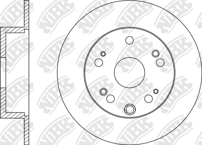 NiBK Brakes:: Application Cross Reference and Image for NiBK : ROTOR ...